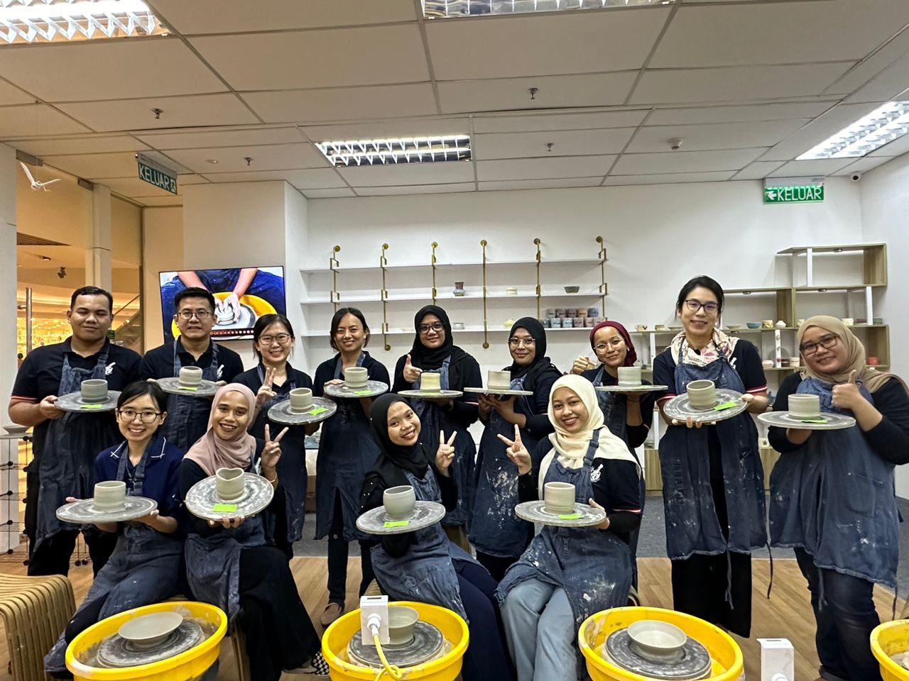 Pottery and Tufting Team Building Event Payment – Good Times DIY