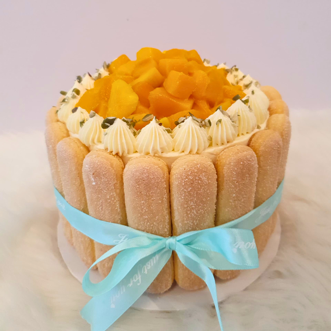 Mango Charlotte Fruit Cake – Good Times DIY