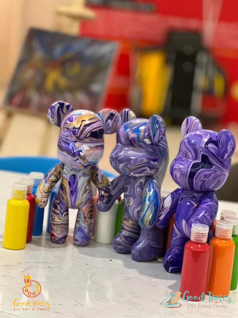 Discover the Magic of Fluid BearBrick at Good Times Pottery & Craft ...