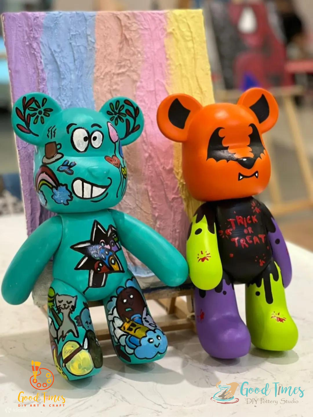 Discover the Magic of Fluid BearBrick at Good Times Pottery & Craft ...