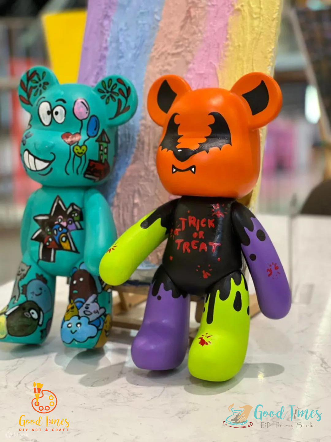 Discover the Magic of Fluid BearBrick at Good Times Pottery & Craft ...