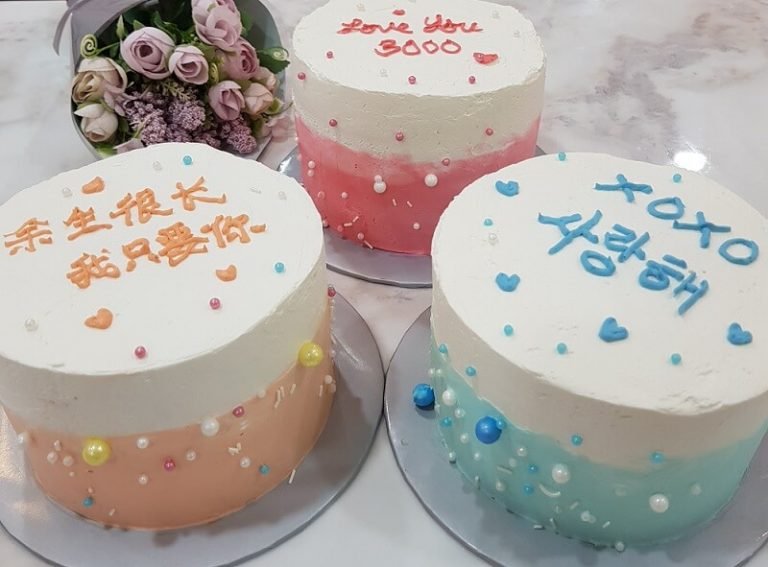 Korean Style Design Cake – Good Times DIY